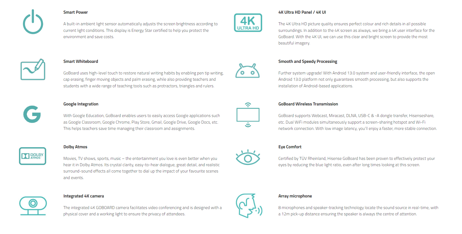 86” GoBoard Live - Advanced Interactive Display with Integrated 4K ...